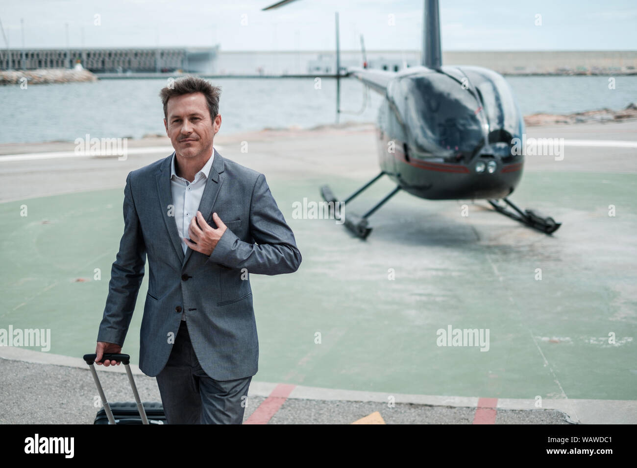 Ceo businessman and helicopter hi-res stock photography and images - Alamy