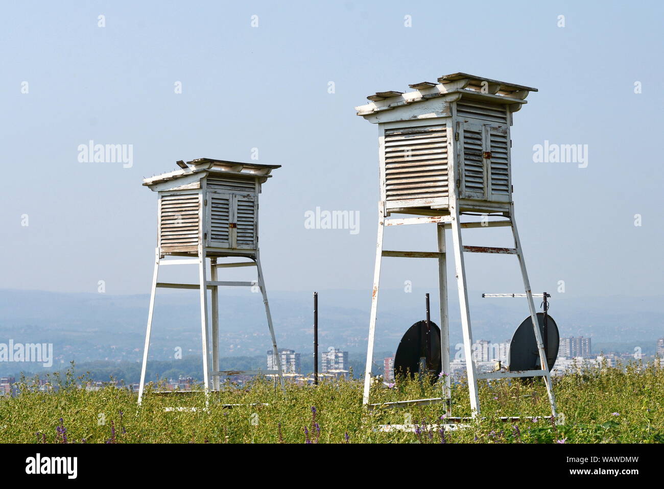 Weather station Novi Sad, Serbia Stock Photo - Alamy
