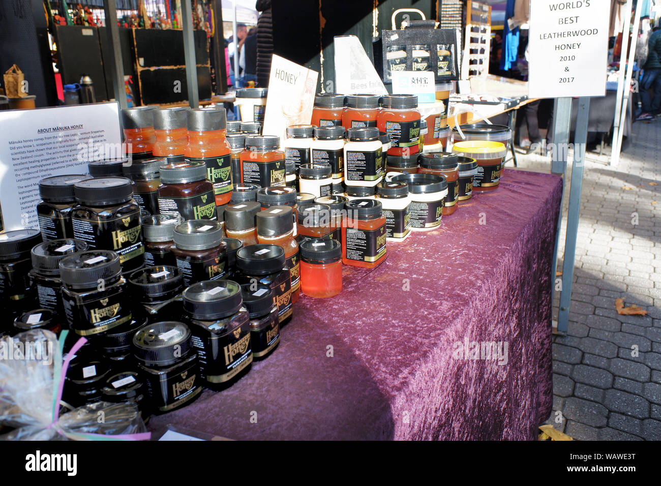 MARKETS STALLS, GOODS FOR SALE Stock Photo - Alamy