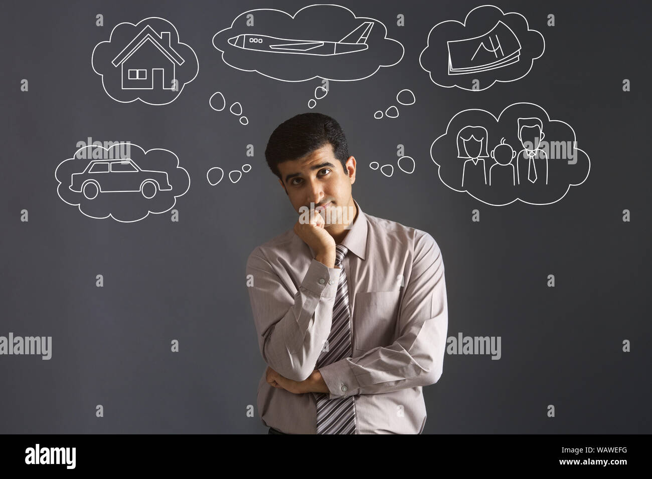 Man dream bubble hi-res stock photography and images - Alamy