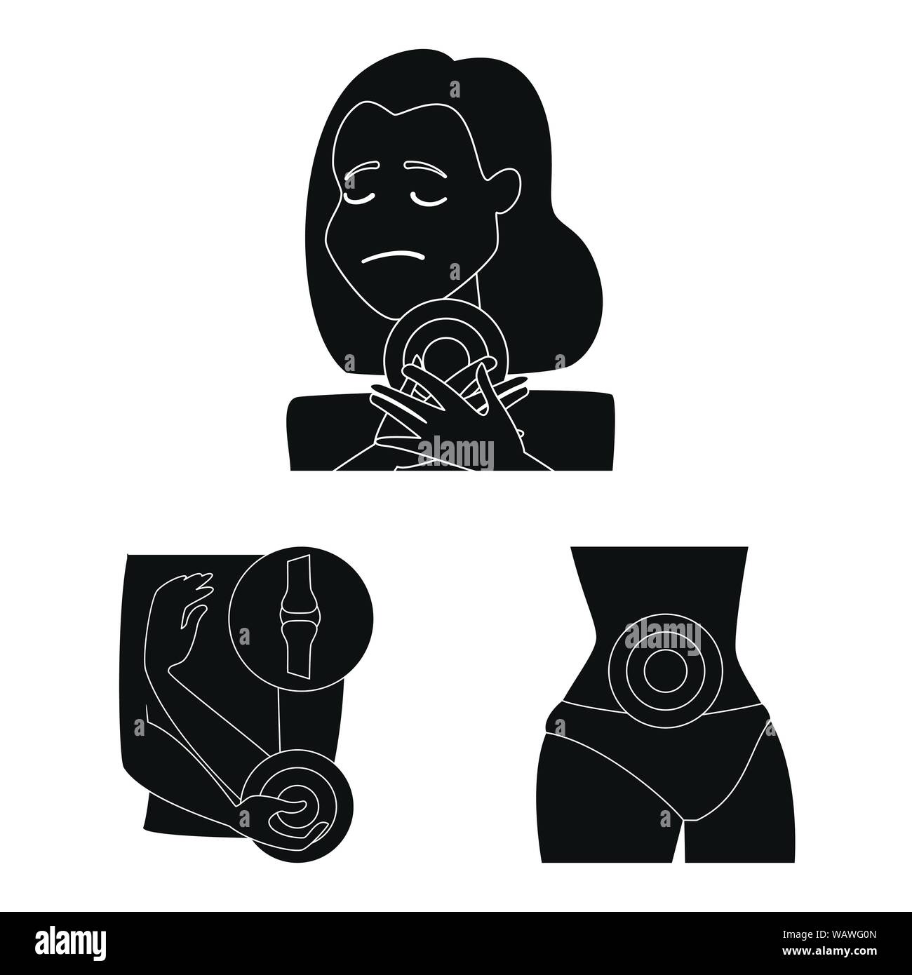 Vector illustration of first and help logo. Collection of first and ...