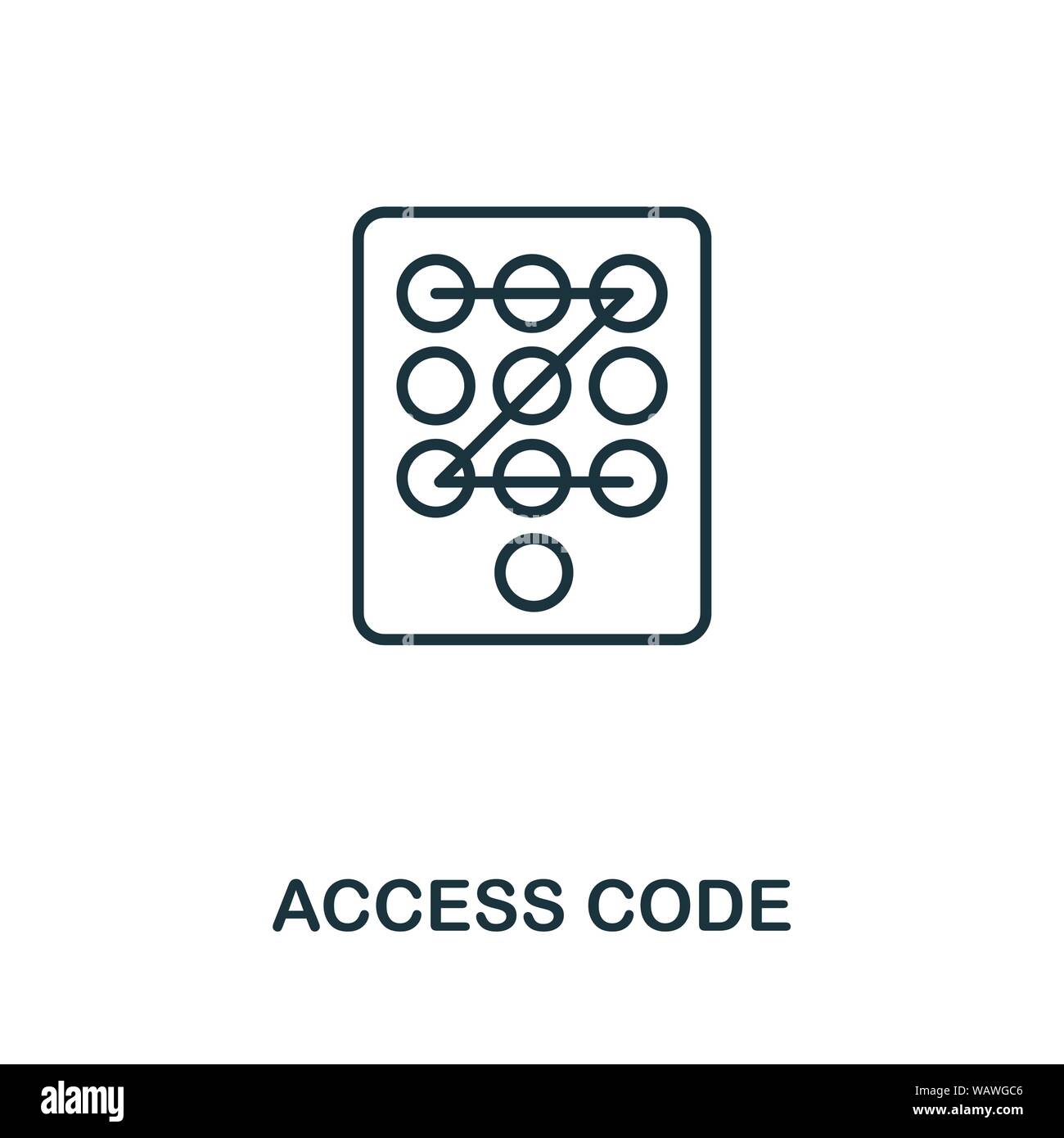 Number pad security Stock Vector Images - Alamy