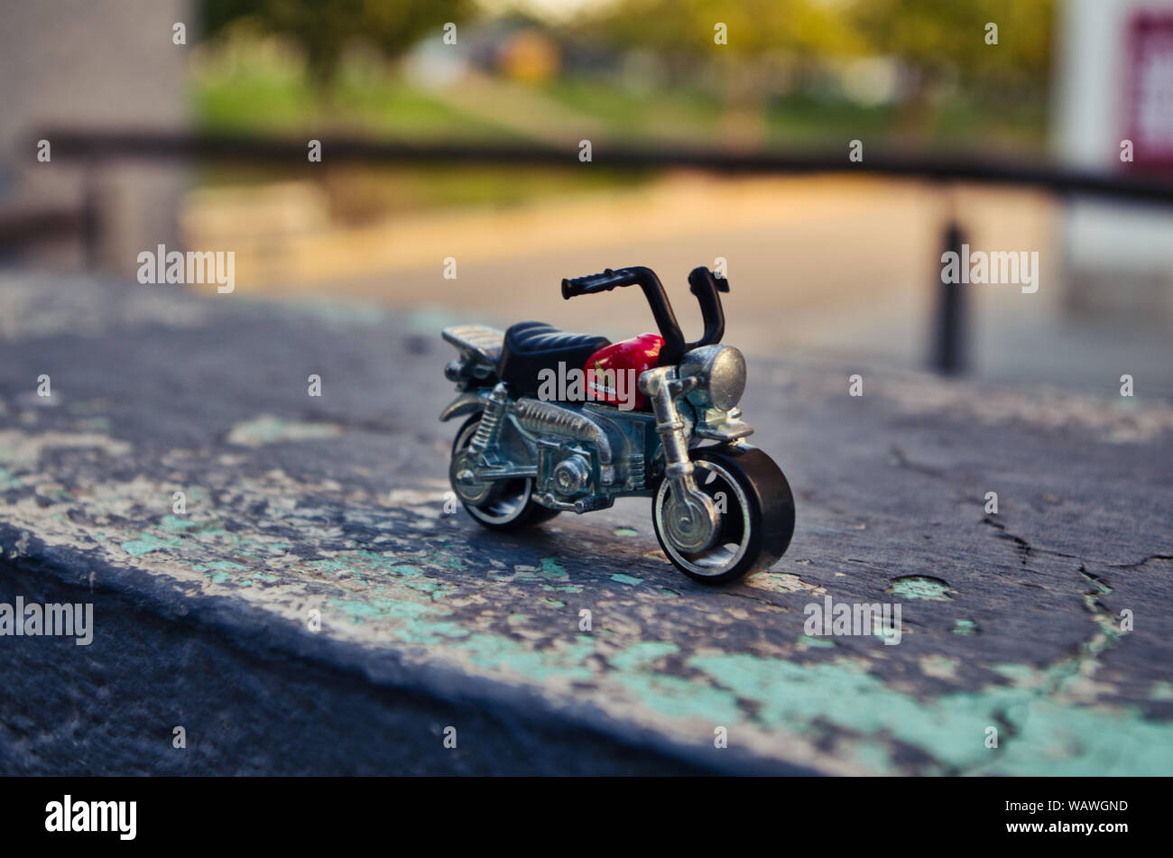 Motorcycle toy hi-res stock photography and images - Alamy