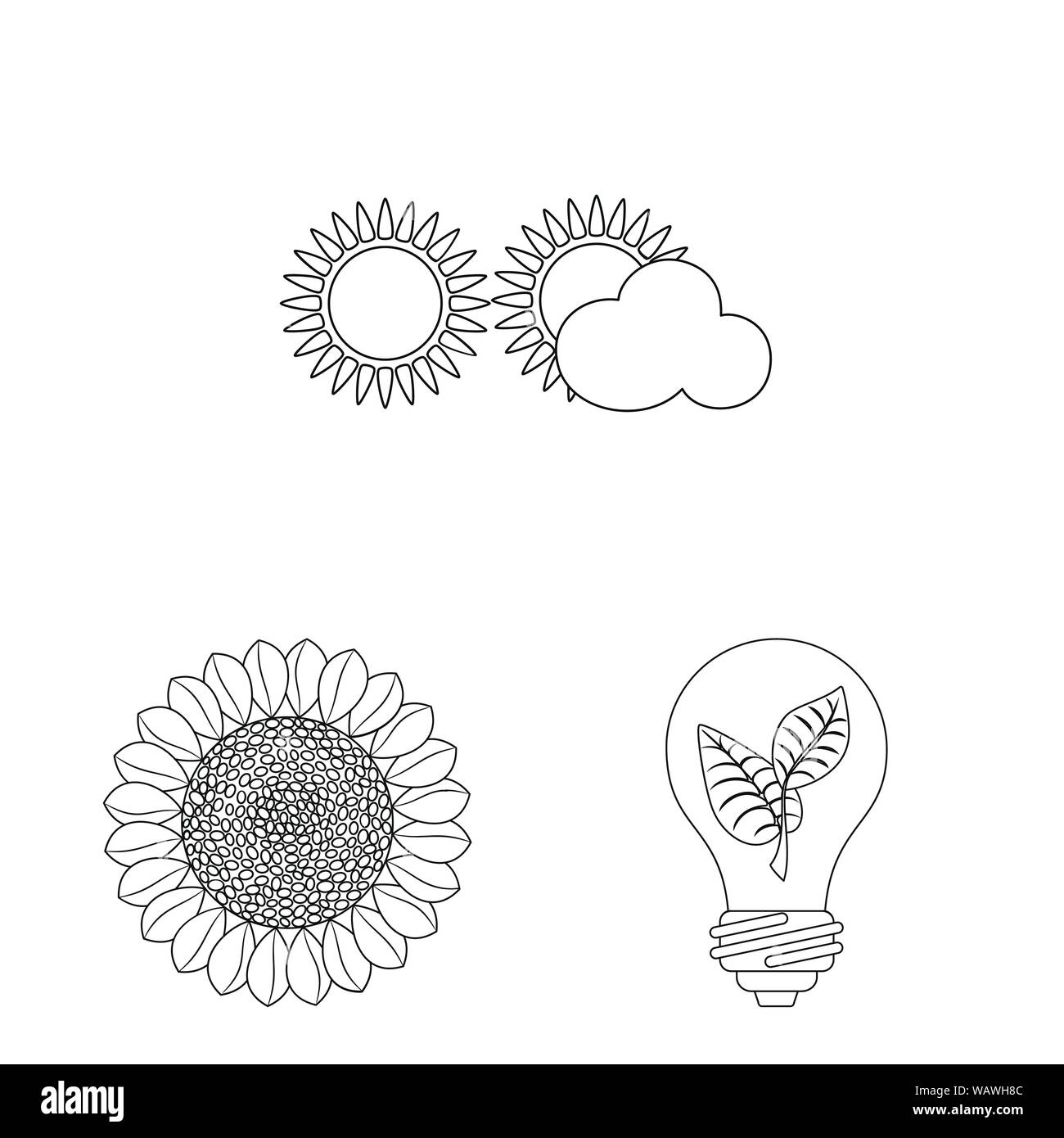 Vector design of innovation and technology logo. Collection of ...