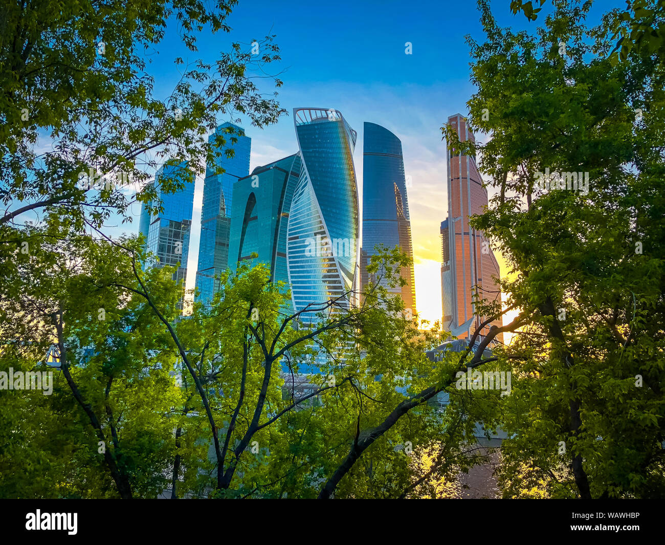 Moscow embankment office building hi-res stock photography and images ...