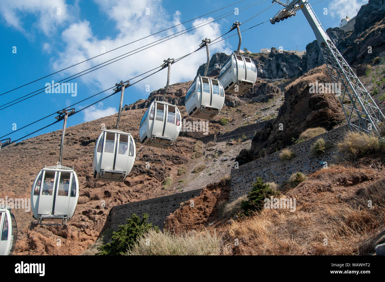 People riding cable car hi-res stock photography and images - Alamy