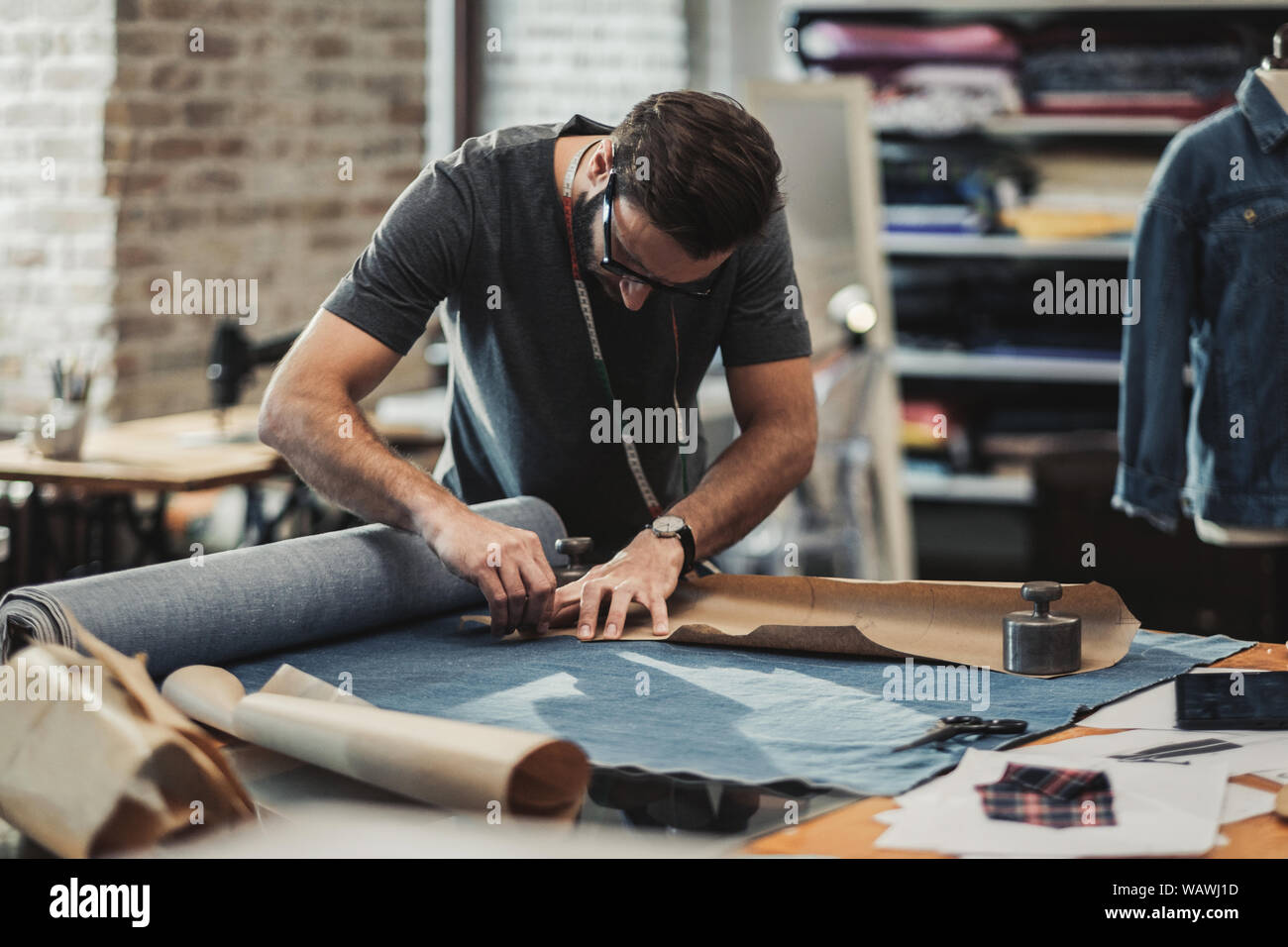 Fashion designer denim sketch hi-res stock photography and images - Alamy
