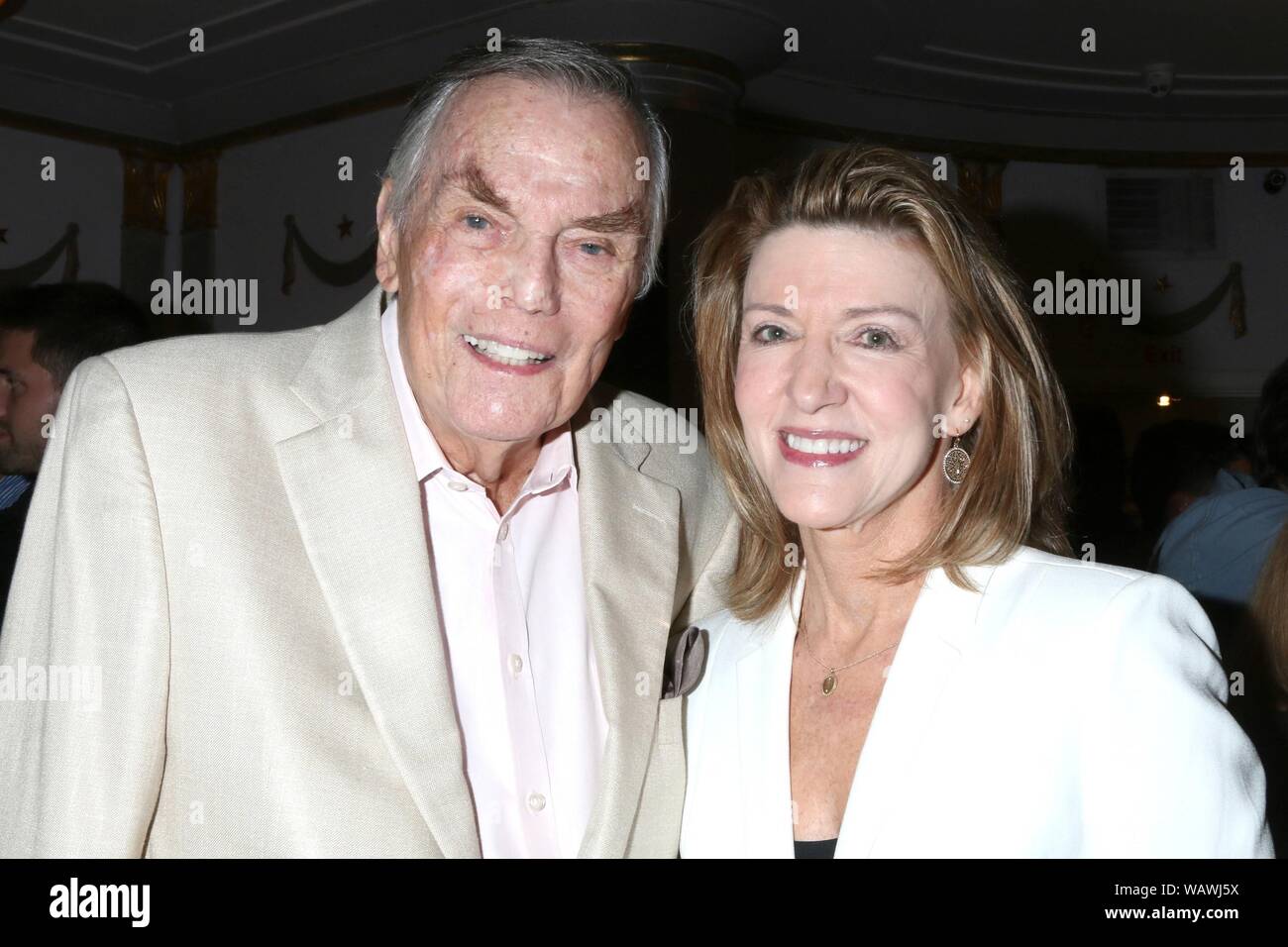 Los Angeles, CA. 21st Aug, 2019. Peter Marshall, wife at arrivals for ...