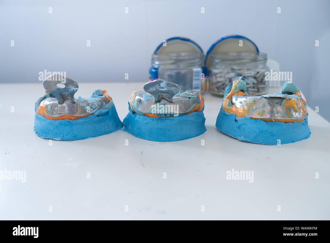 instruments and accessories in the dental laboratory workplace dental ...