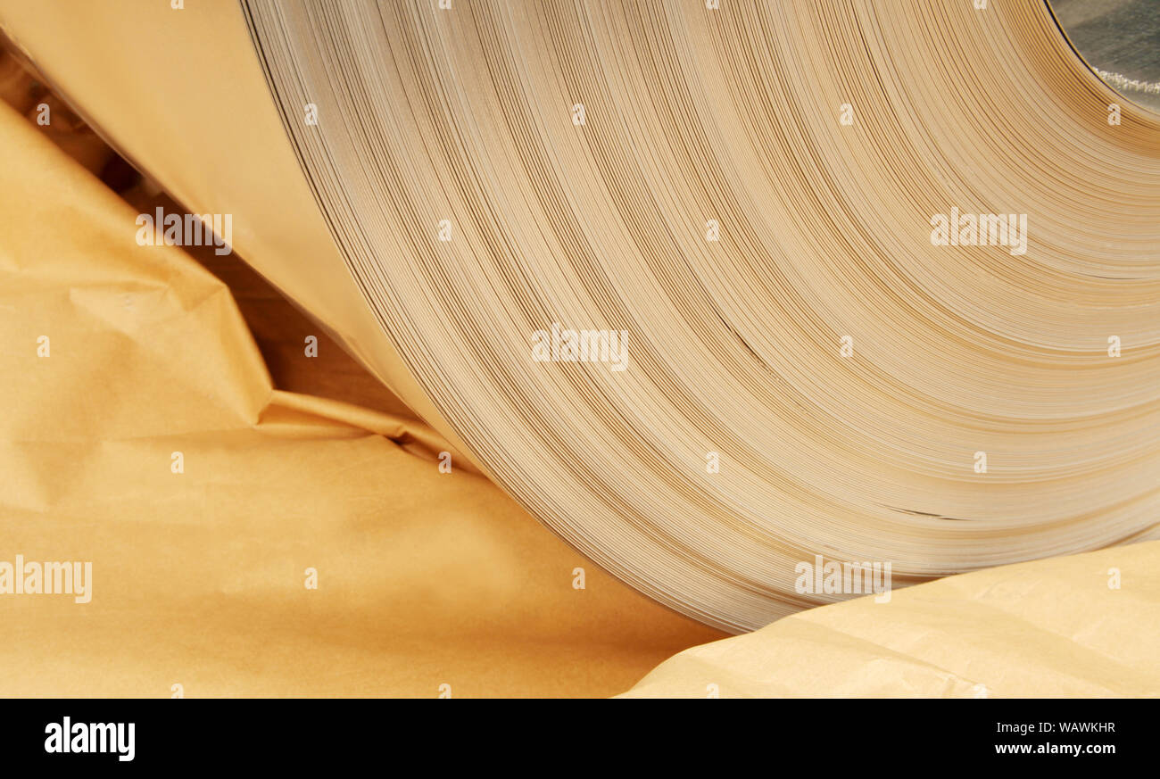 Rolls of steel sheet Stock Photo - Alamy
