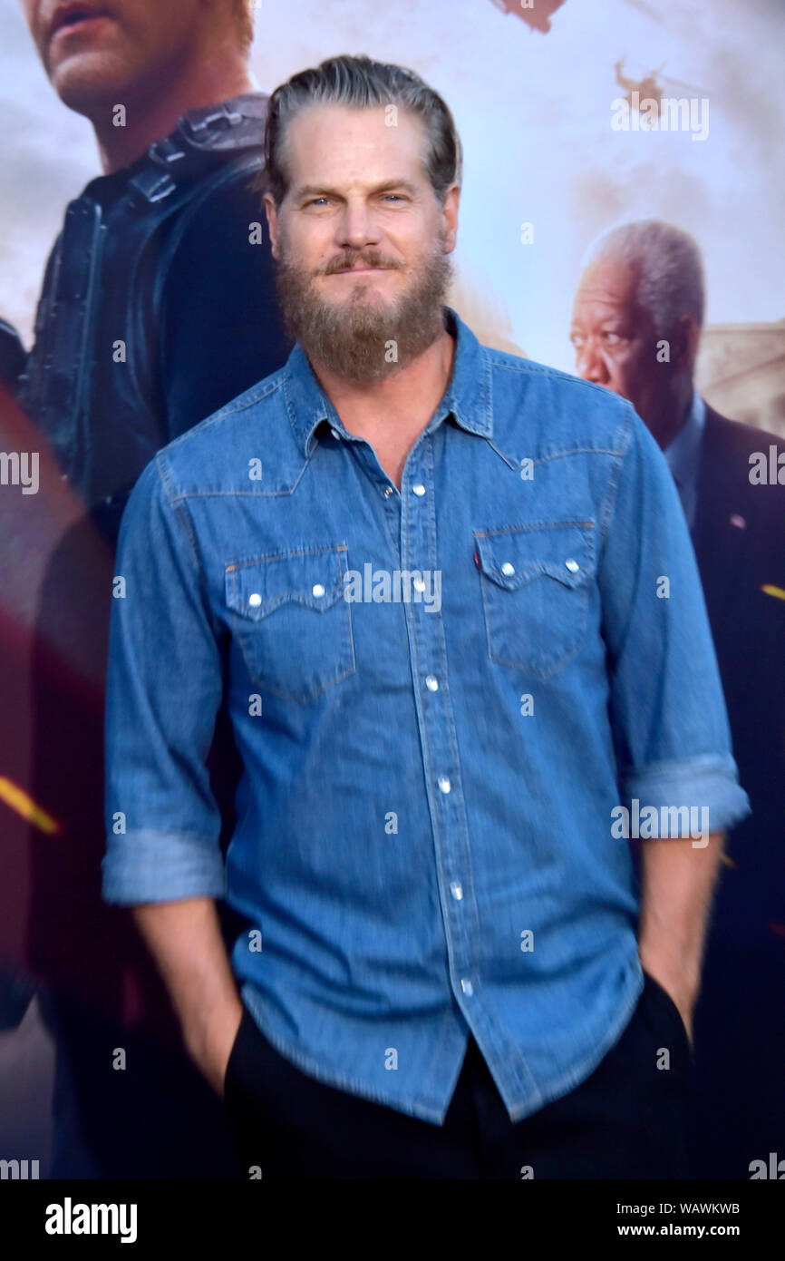 Brian Van Holt attending the 'Angel Has Fallen' world premiere at ...