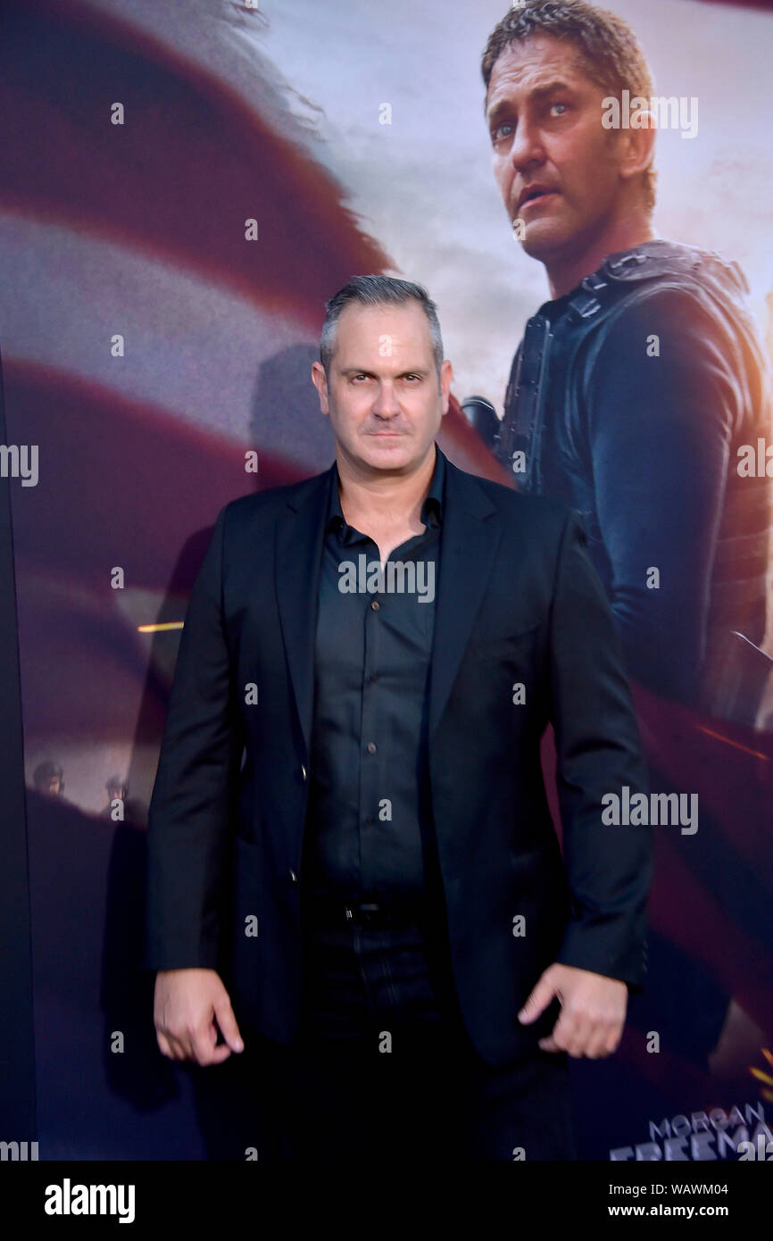 Aaron Cohen attending the 'Angel Has Fallen' world premiere at Regency ...