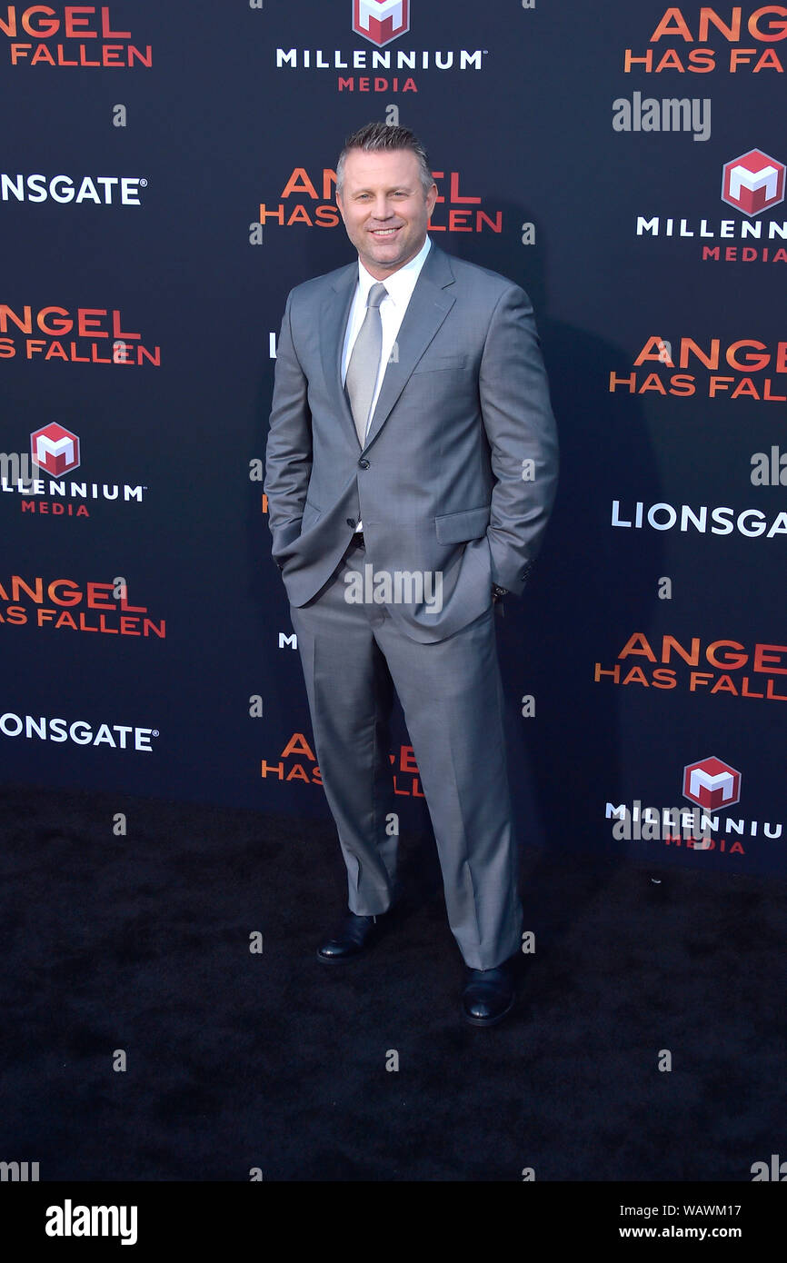 Ric Roman Waugh attending the 'Angel Has Fallen' world premiere at ...
