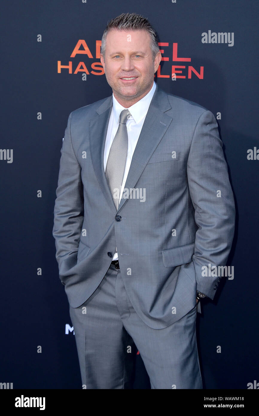 Ric Roman Waugh attending the 'Angel Has Fallen' world premiere at ...