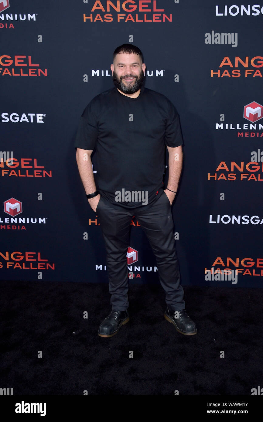 Guillermo Diaz attending the 'Angel Has Fallen' world premiere at ...