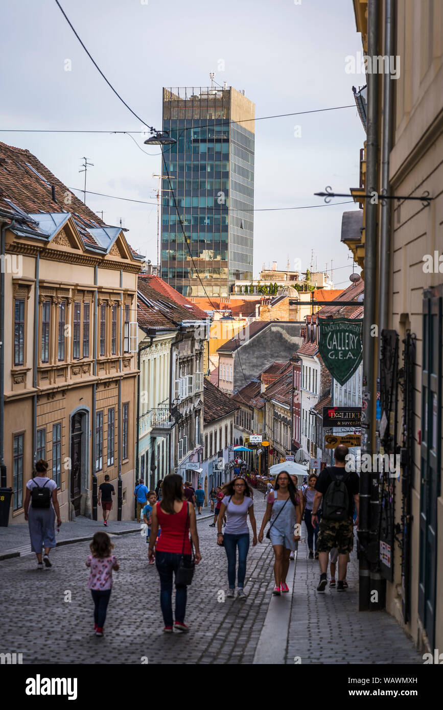 Radiceva street in zagreb hi-res stock photography and images - Alamy