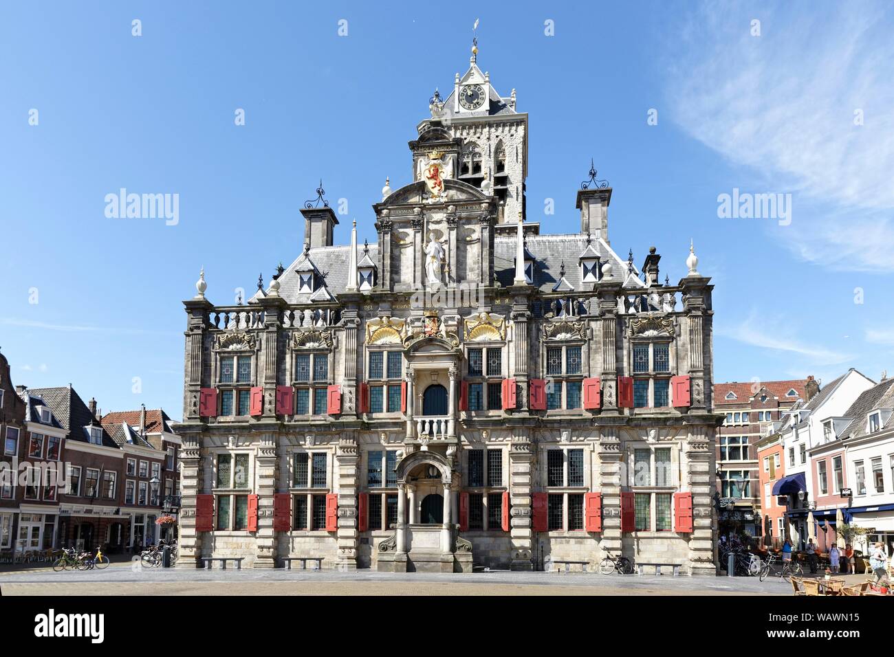 City Hall, Delft, Zuid-Holland, Netherlands Stock Photo - Alamy