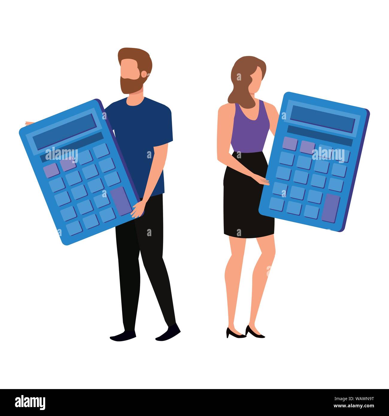 Electric calculators hi-res stock photography and images - Alamy