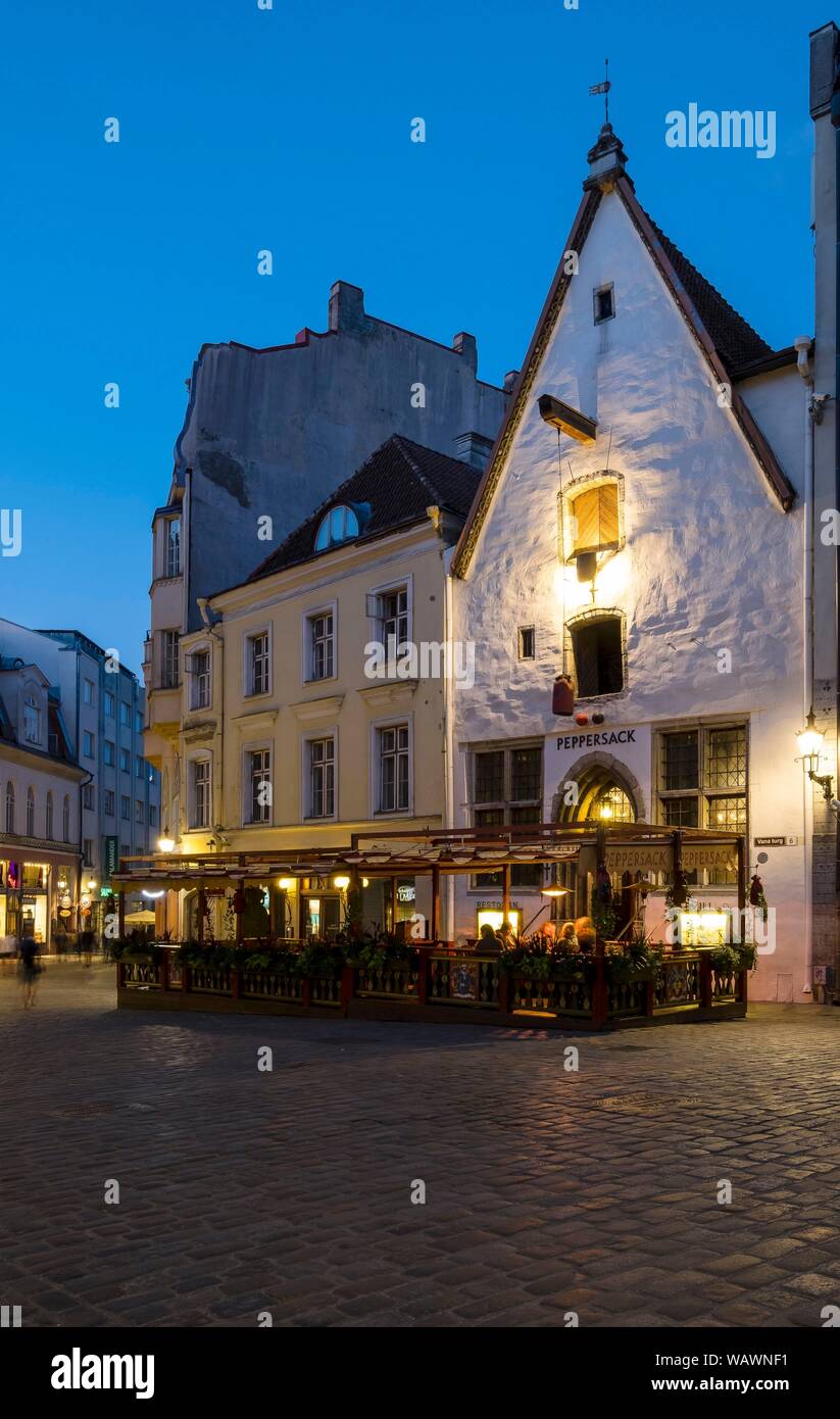 Old town with restaurant peppersack hi-res stock photography and images ...