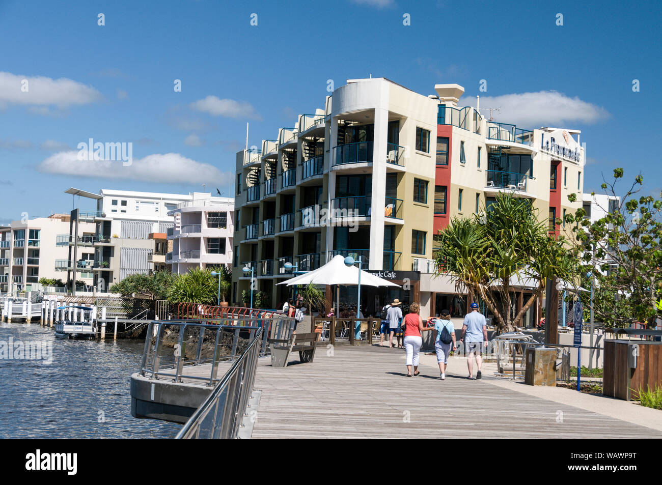 Bulcock beach at Caloundra on the Sunshine Coast in Queensland ...