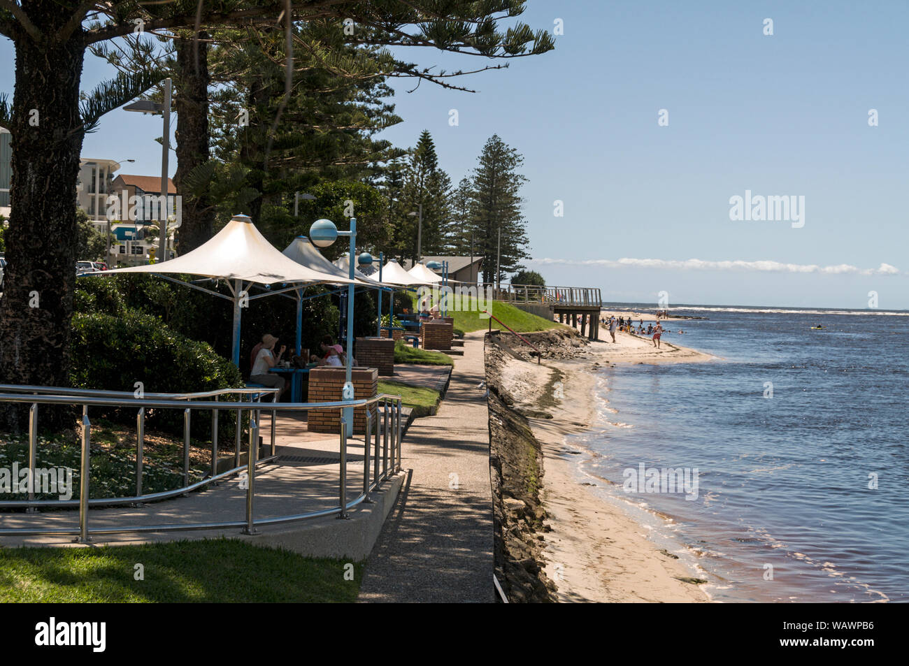 Bulcock beach at Caloundra on the Sunshine Coast in Queensland ...