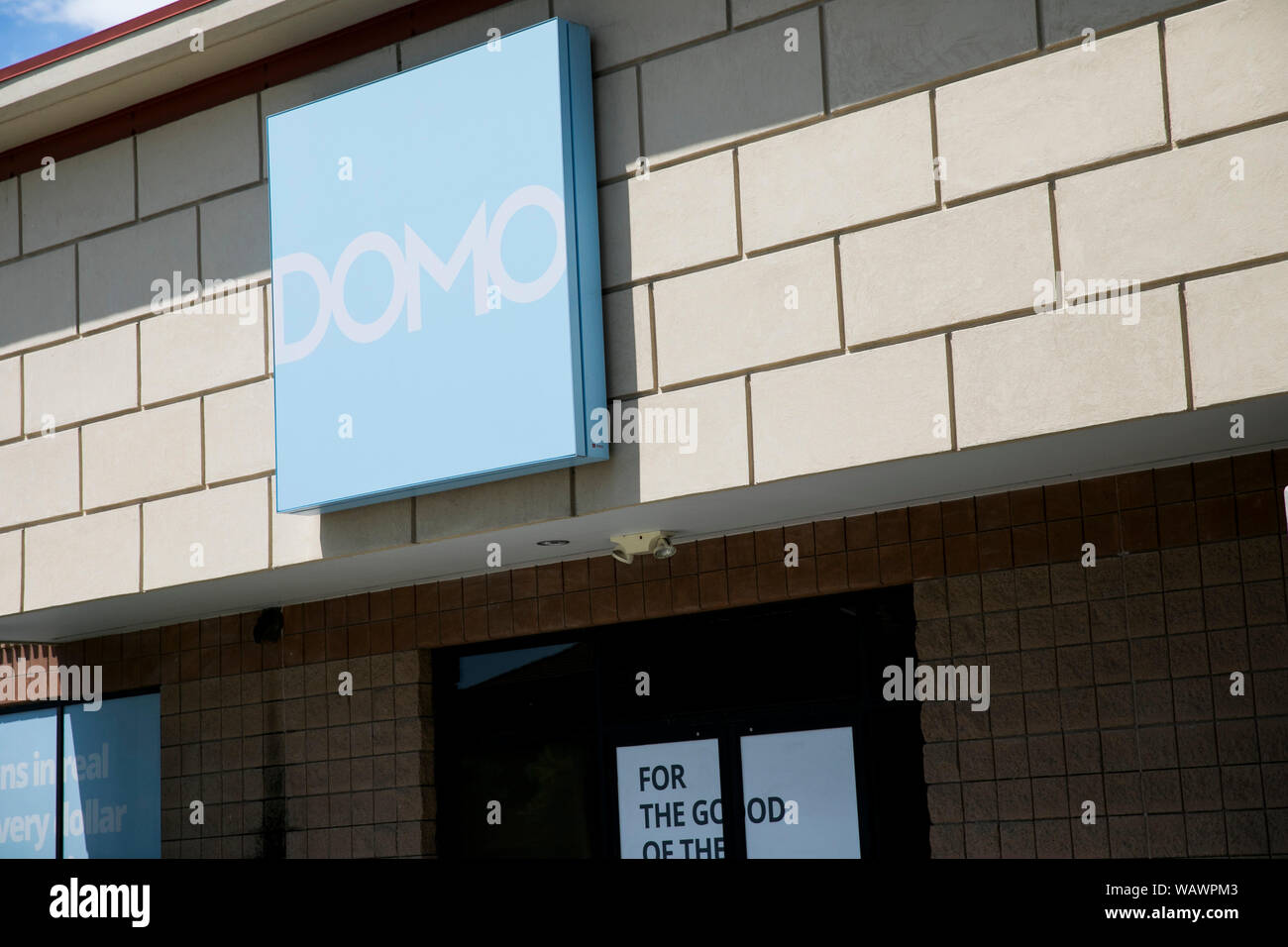 Domo logo hi-res stock photography and images - Alamy