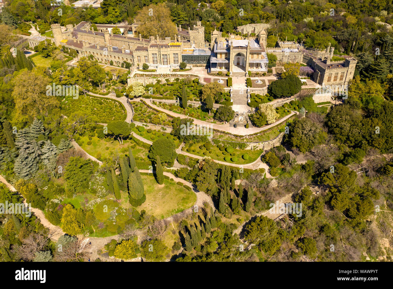 Alupka palace hi-res stock photography and images - Alamy