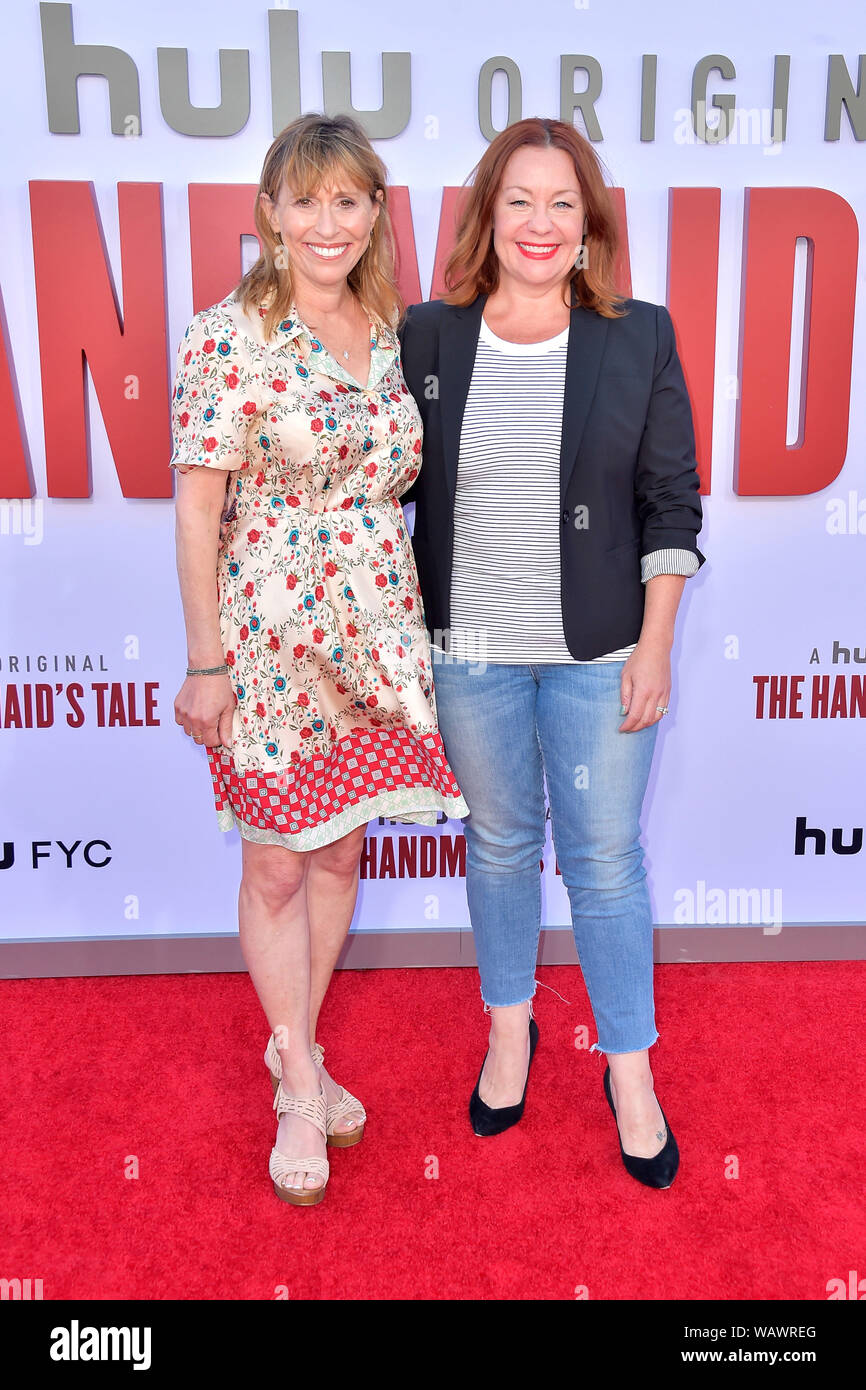 Sharon Bialy and Sherry Thomas attending 'The Handmaid's Tale' Season 3 Finale at Regency ...