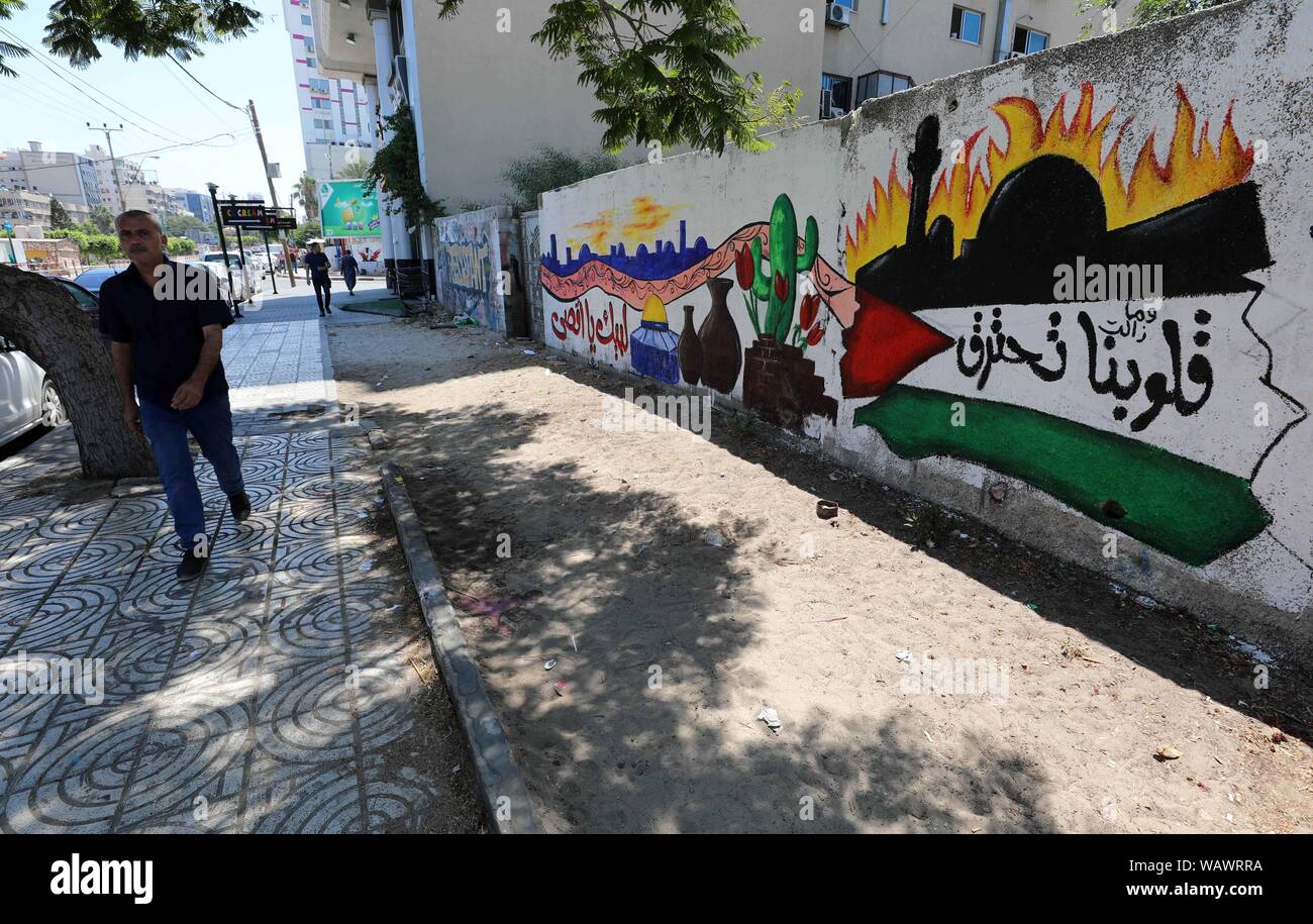 Gaza City, Gaza Strip, Palestinian Territory. 22nd Aug, 2019 ...