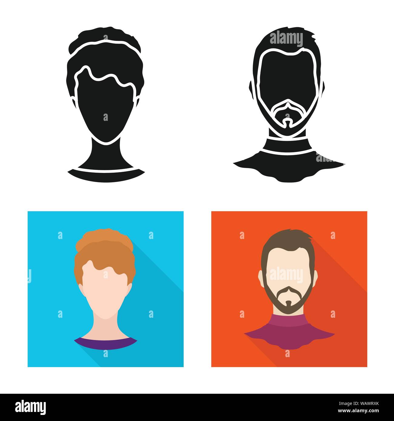 Vector illustration of professional and photo logo. Collection of ...