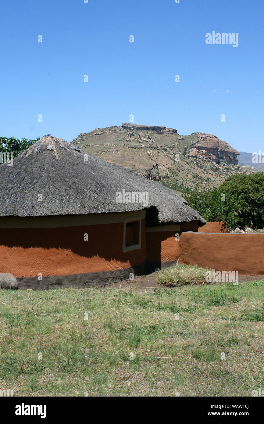 Basotho traditional house lesotho africa hi-res stock photography and ...