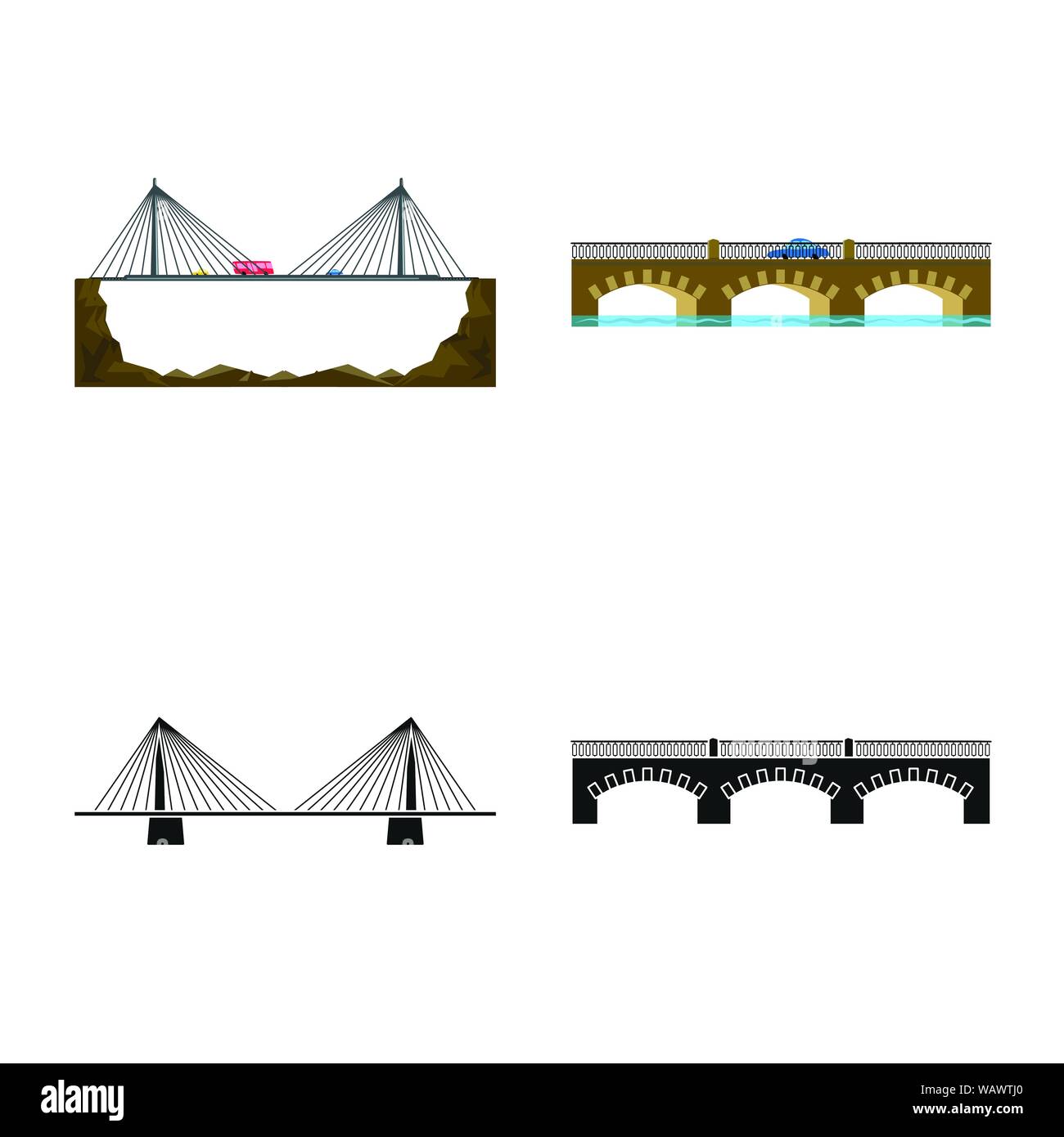 Isolated Object Of Connection And Design Symbol Set Of Connection And Side Vector Icon For