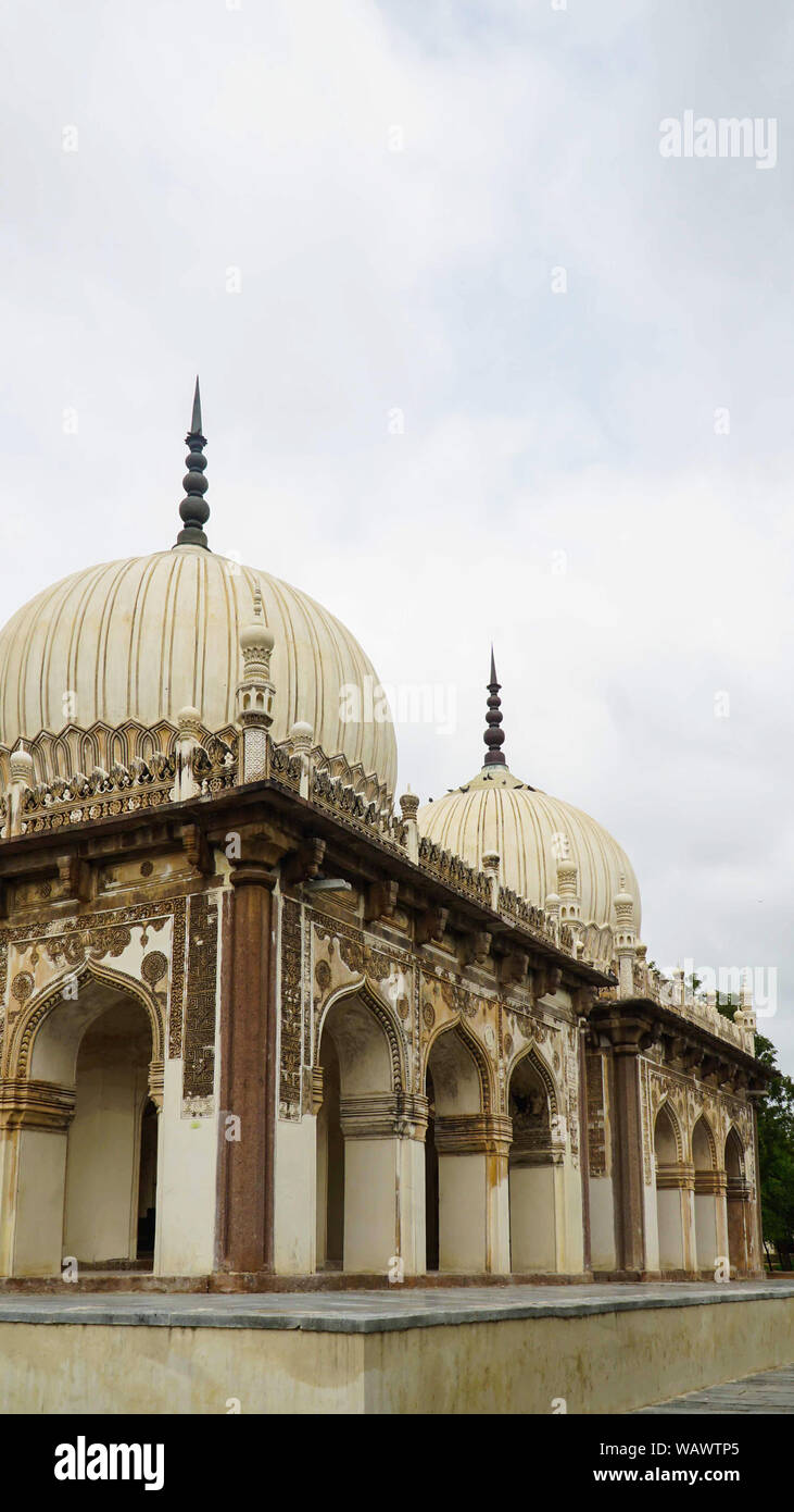 Qutub shahi tombs built by the royal kings of Hyderabad Stock Photo - Alamy