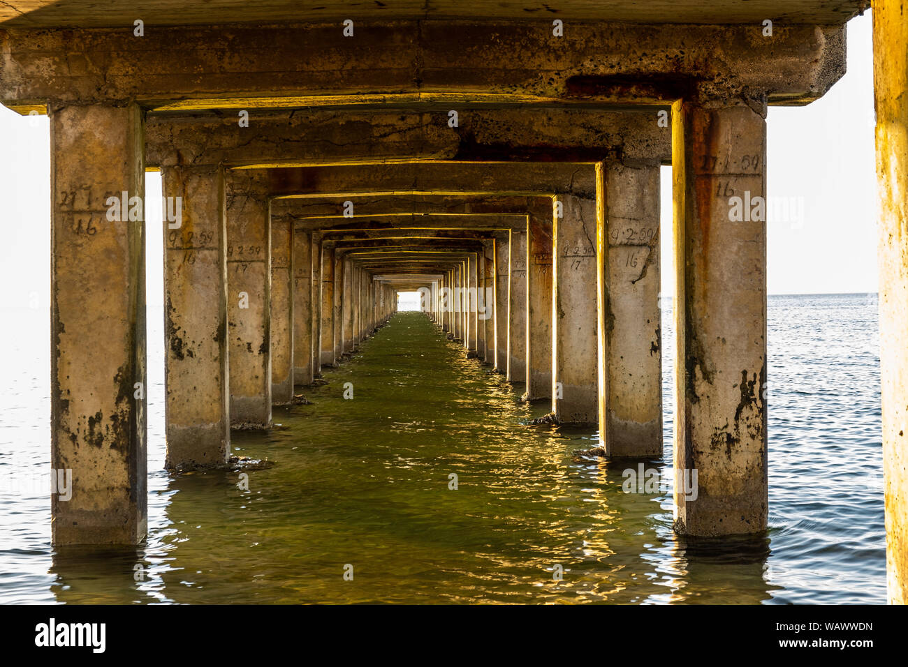 Pylons underneath hi-res stock photography and images - Alamy