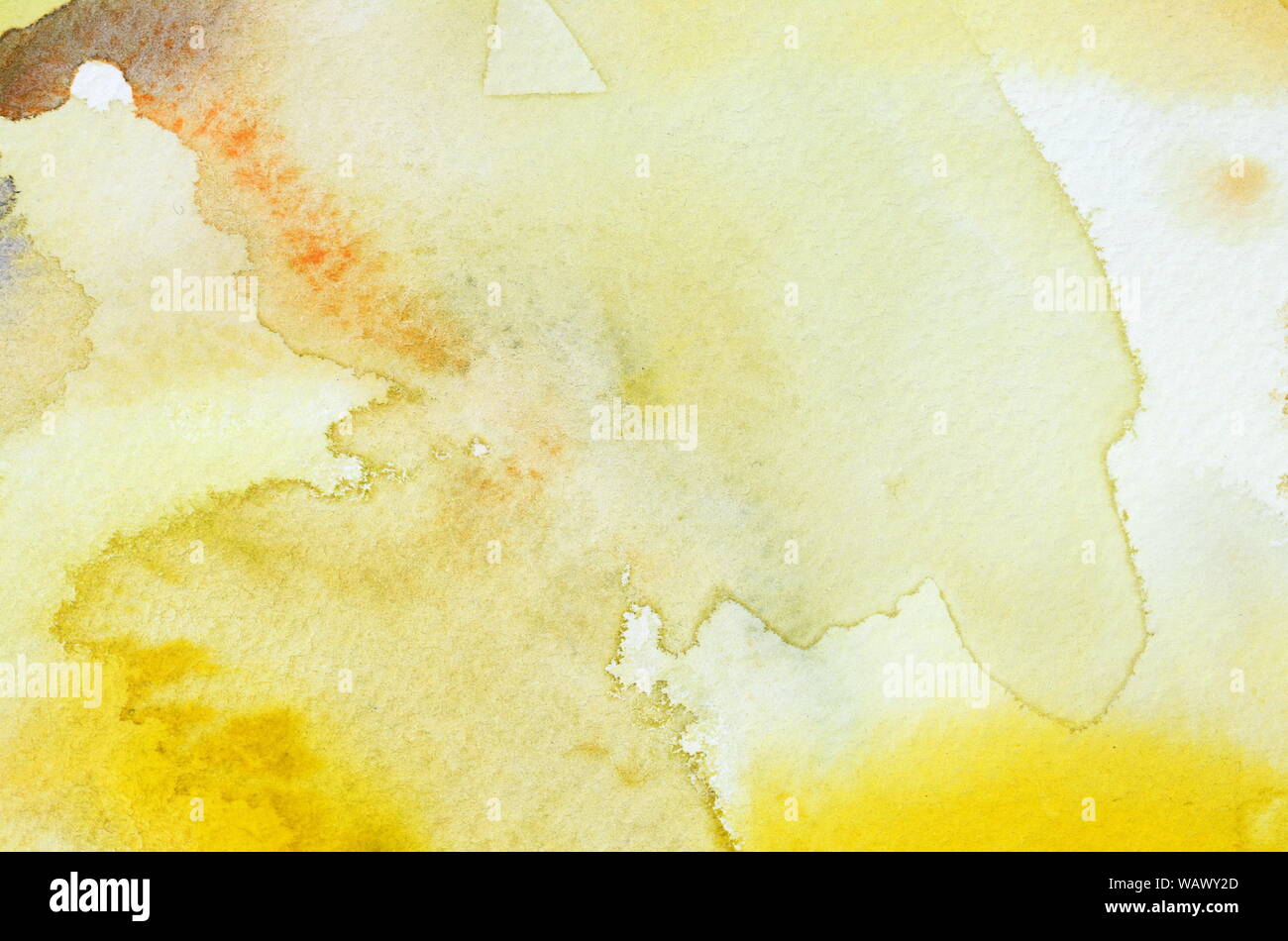 Photo of Watercolor texture on paper close-up. Abstract watercolor art ...