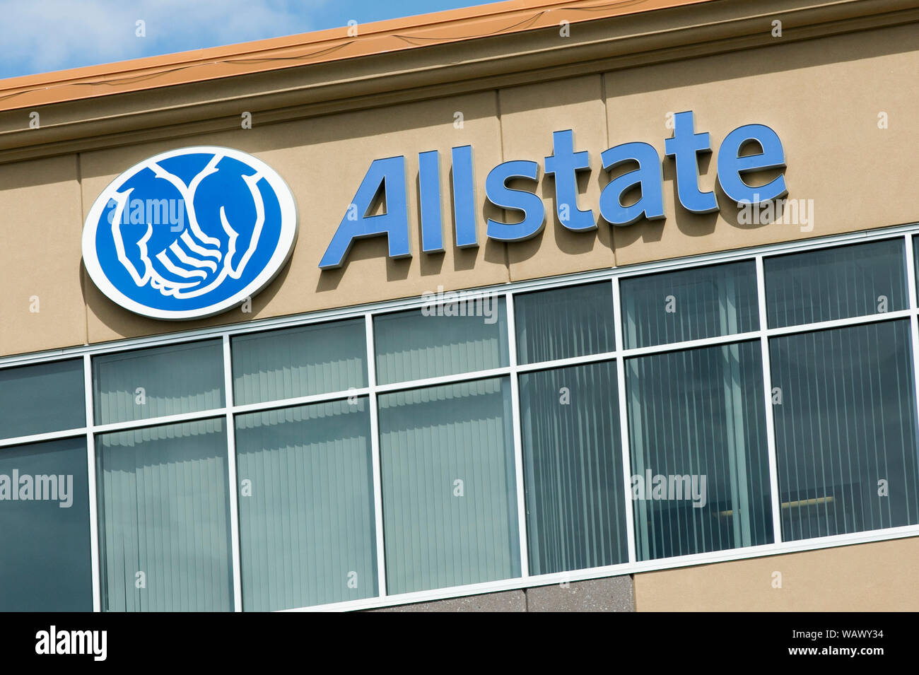 Allstate logo hi-res stock photography and images - Alamy