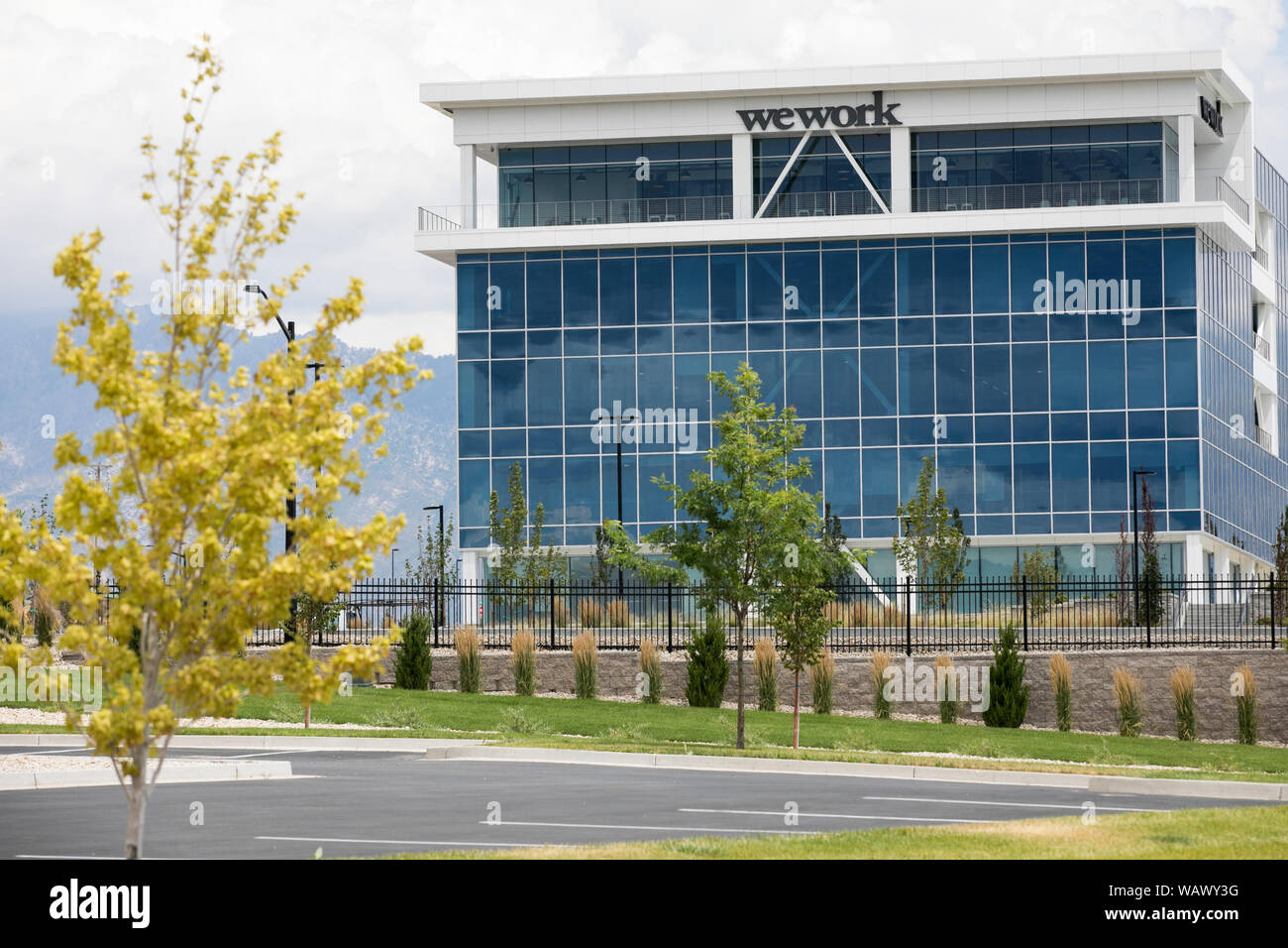 Wework office logo hi-res stock photography and images - Alamy