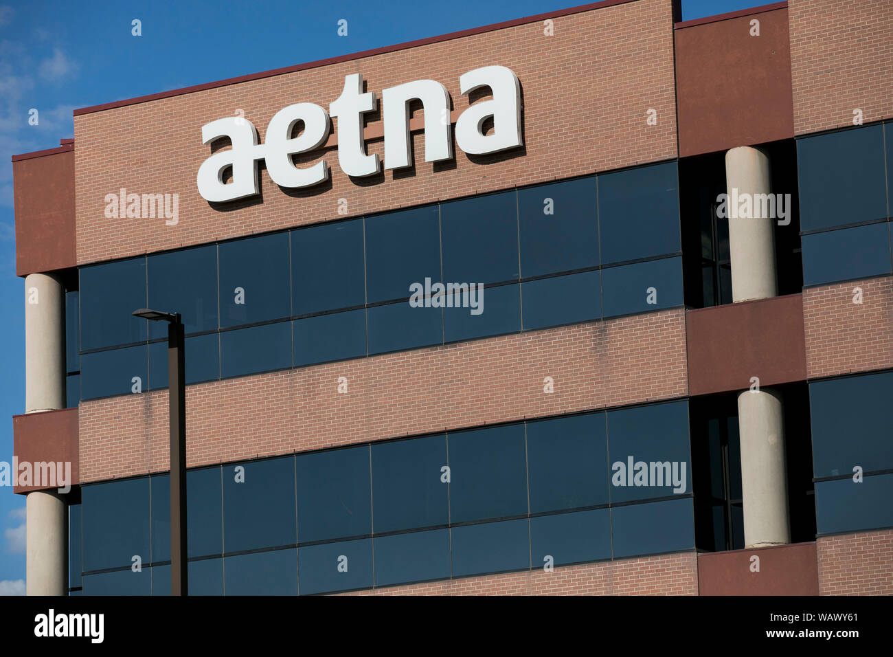 Aetna logo hi-res stock photography and images - Alamy