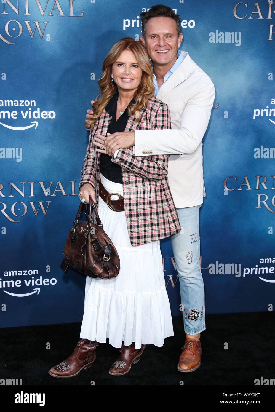 Roma downey and husband mark burnett hi-res stock photography and images - Alamy