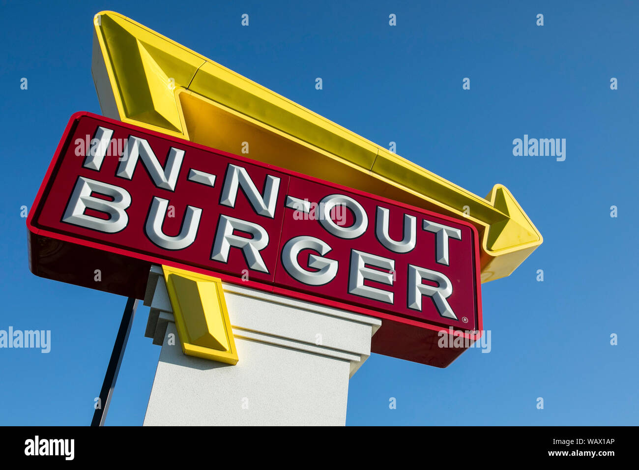 In N Out Burger Logo High Resolution Stock Photography and Images - Alamy