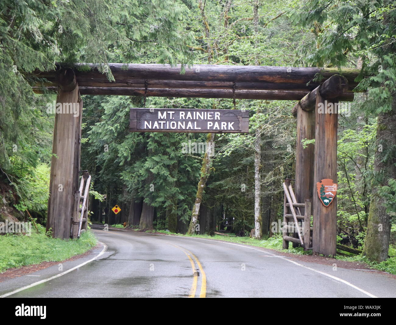 Mt Ranier Gateway Stock Photo - Alamy
