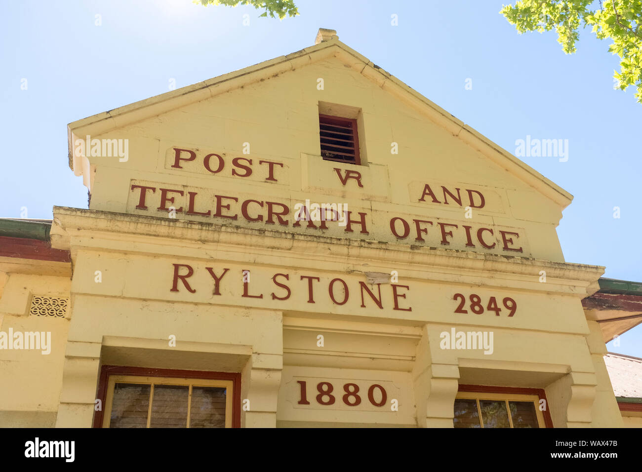 Rylstone Post and Telegraph Office, Rylstone, NSW, Australia Stock ...