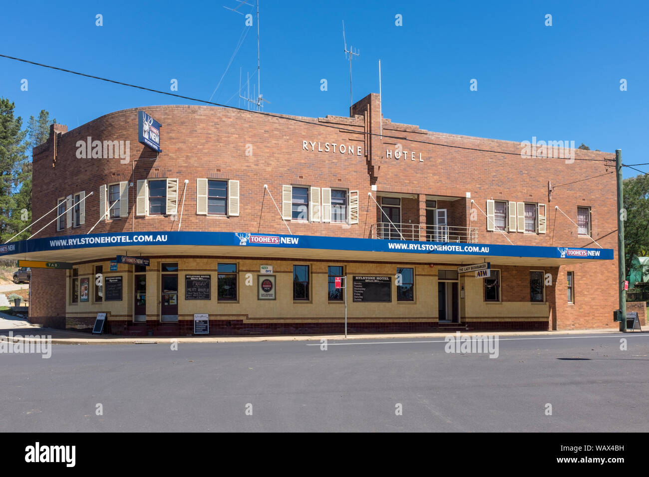 Rylstone Hotel, a historic country pub in the small town of Rylstone ...