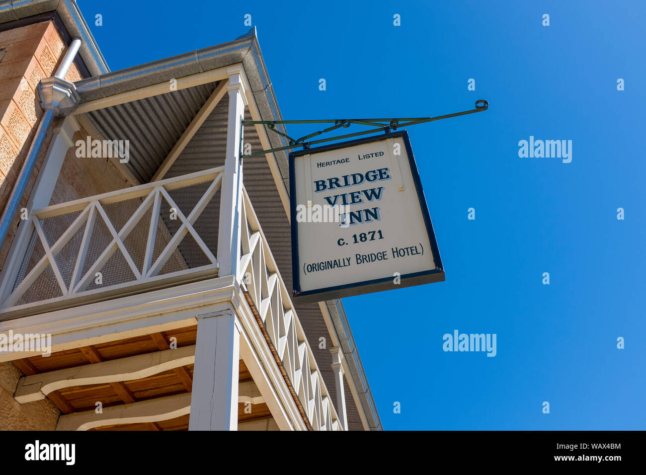 The historic Bridge View Inn, Rylstone, NSW, Australia Stock Photo - Alamy