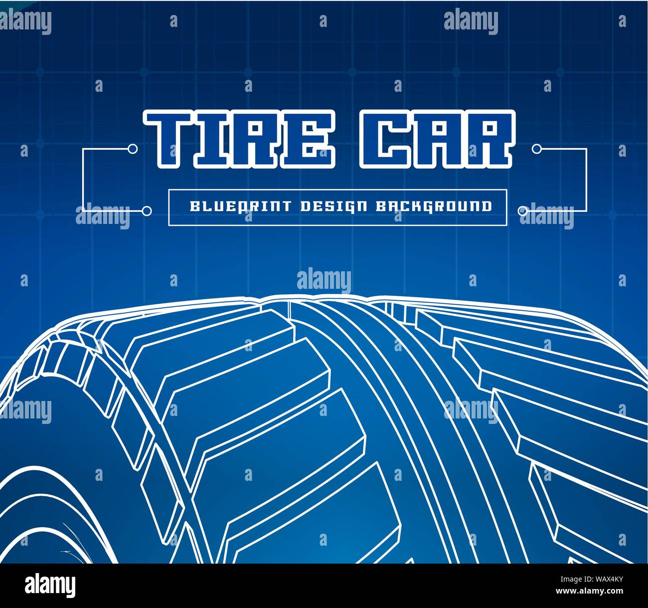 Tire close view Stock Vector Images - Alamy
