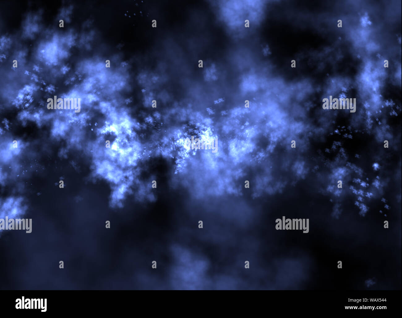 Blue abstract space. colorful clouds concept Stock Photo - Alamy