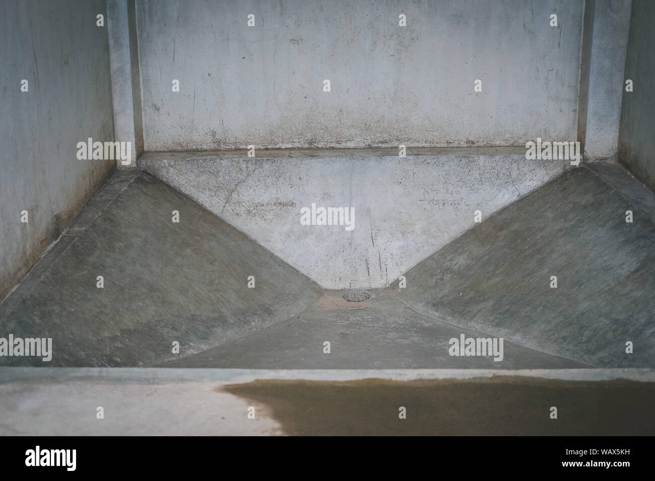 raw material soaking floating area in coffee manufacturing process in ...