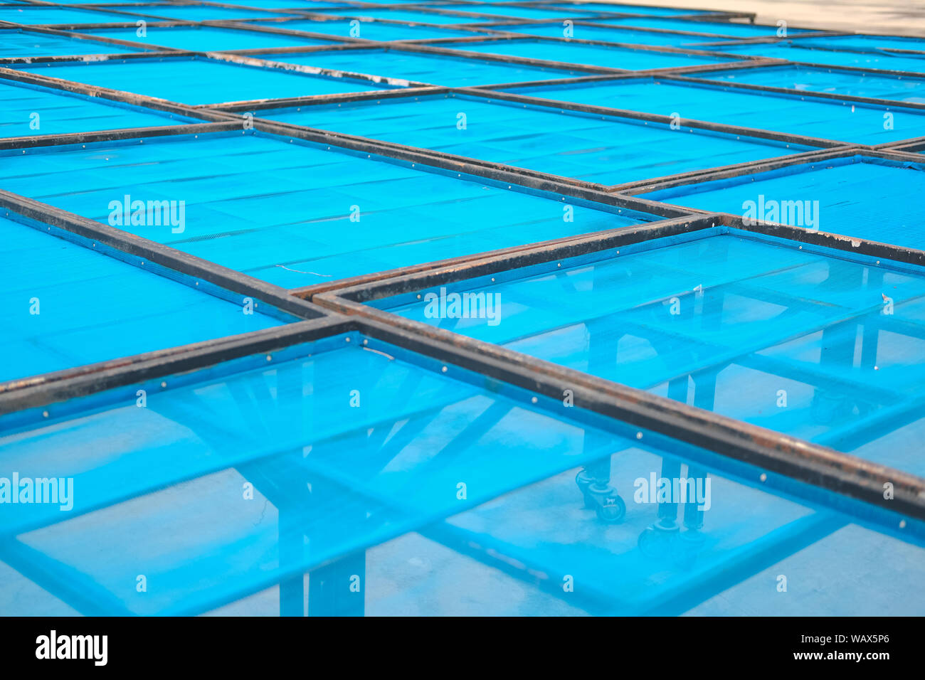 tray for drying food ingredient by sunlight. sun dryer is traditional ...