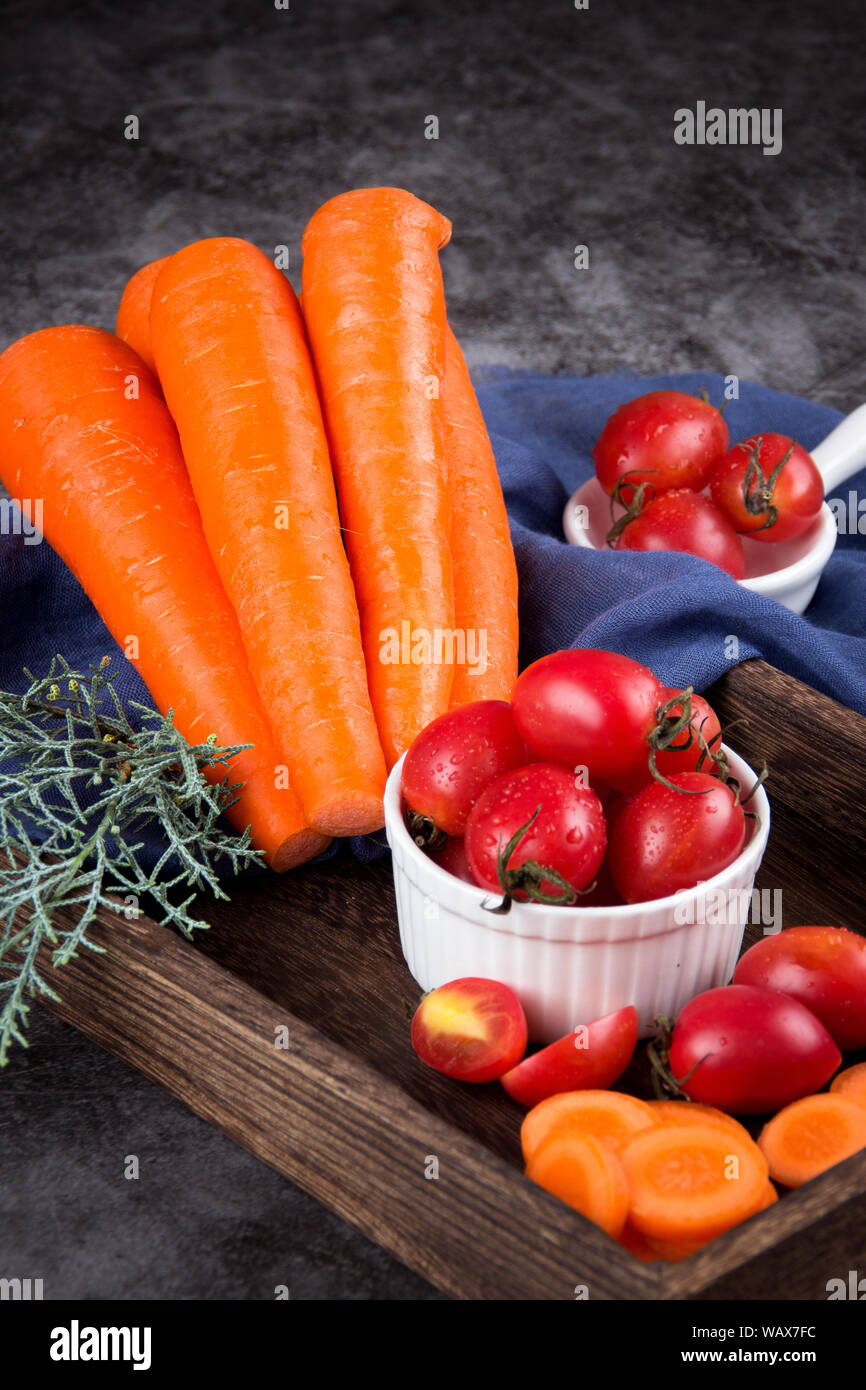 Vegetable and fruit carrot set photography pictures Stock Photo - Alamy