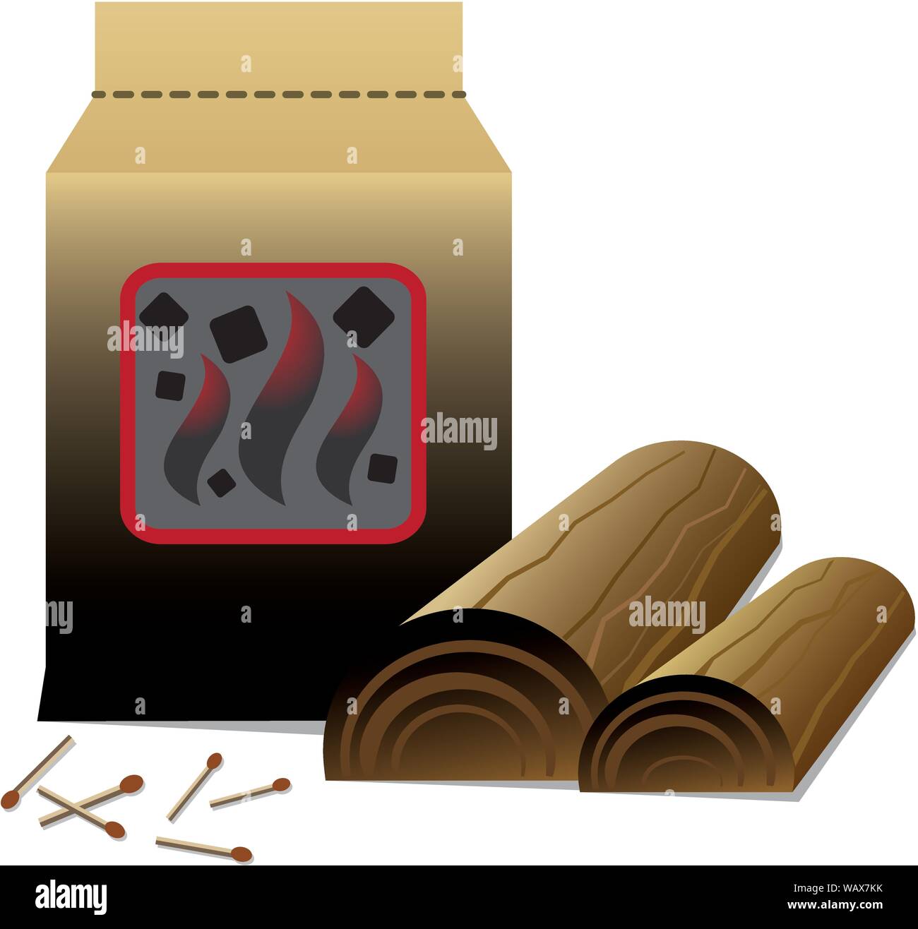 Red woods Stock Vector Images - Alamy